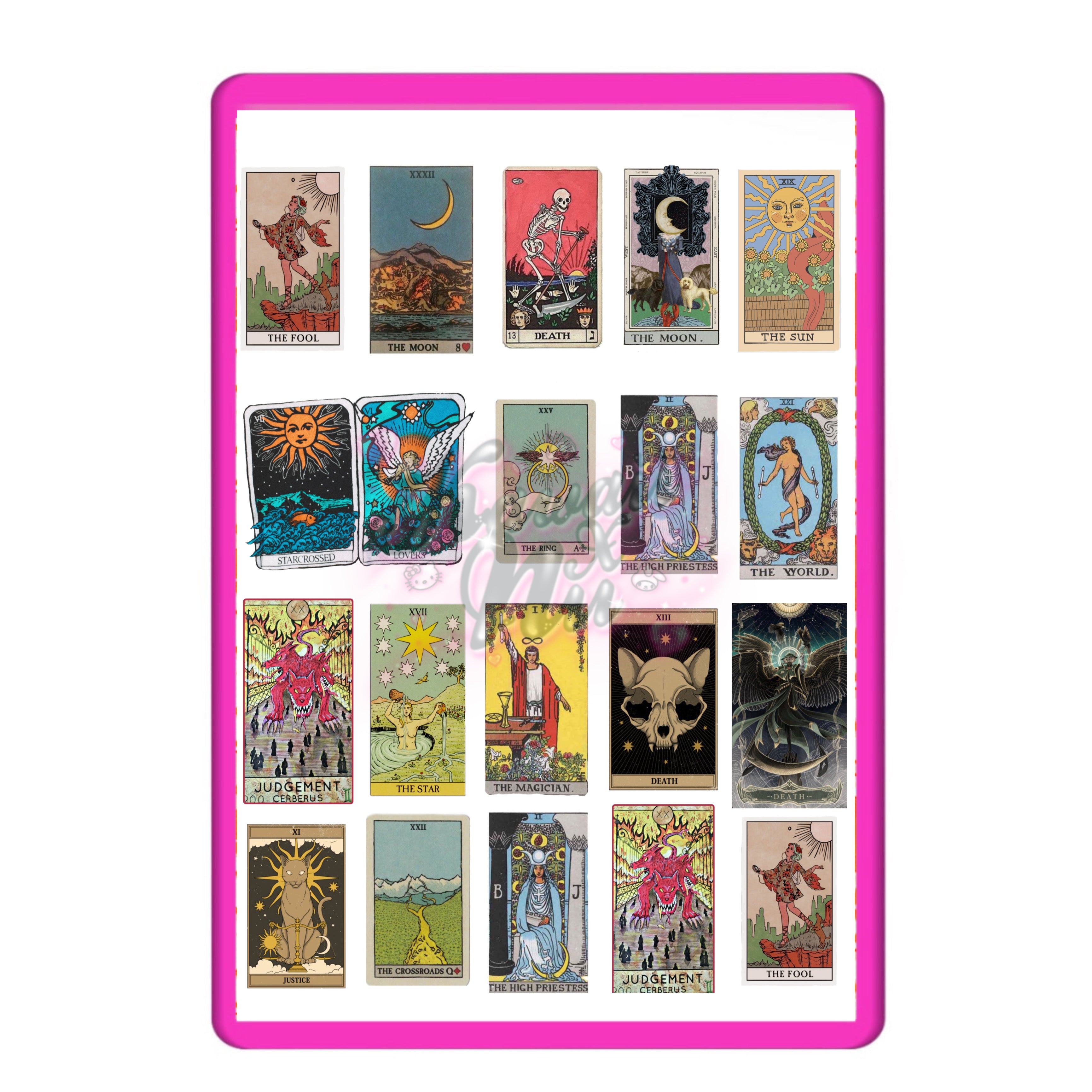 Tarot Card Decal – KawaiixNii