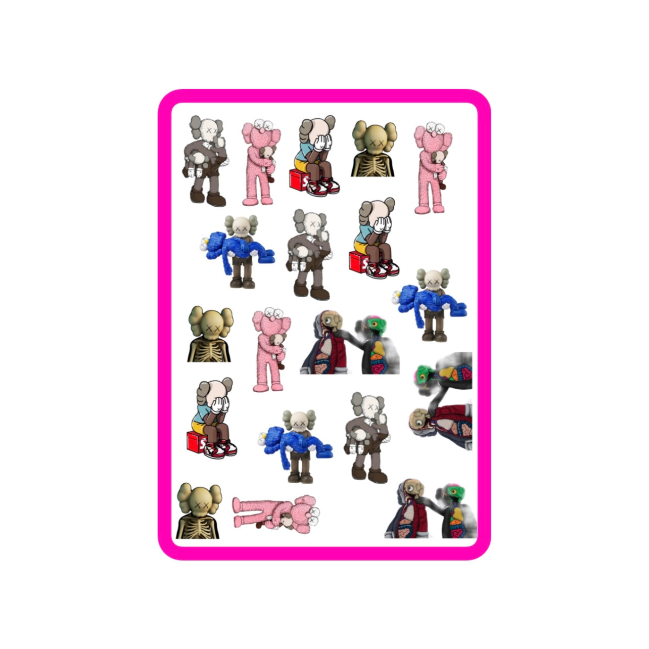 KAWs Animation Decals – KawaiixNii