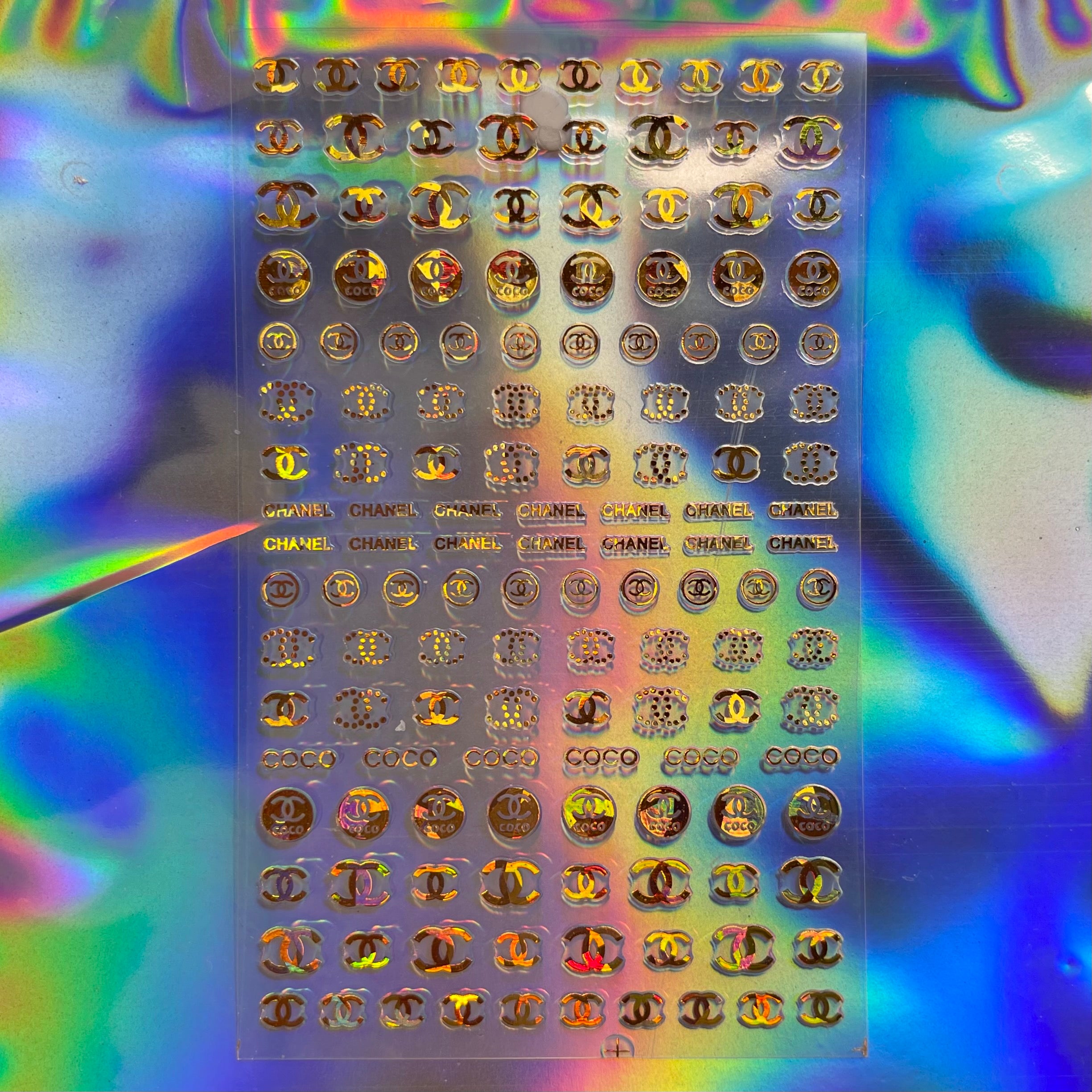 Gold CC Sticker – KawaiixNii